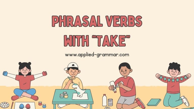Master 16 Phrasal Verbs with "Take" - Learn with Examples