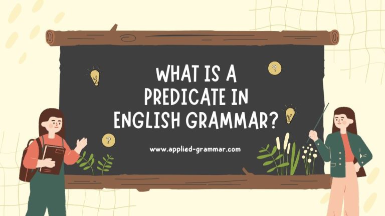 What Is a Predicate in English Grammar? Examples and Explanation
