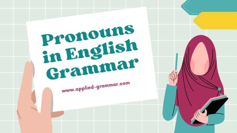 Pronouns in English Grammar: Definitions and Examples