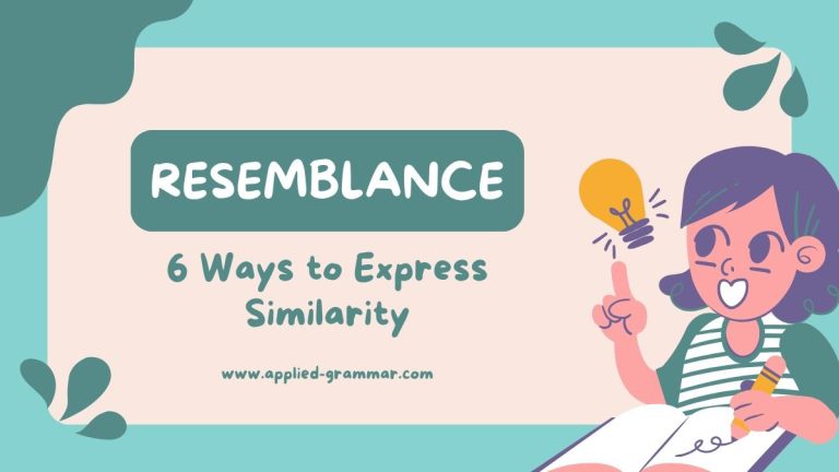 Understanding Resemblance: 6 Ways to Express Similarity
