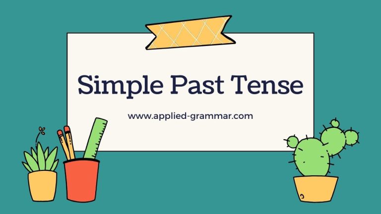 Mastering the Simple Past Tense: Formula, Structure, and Examples